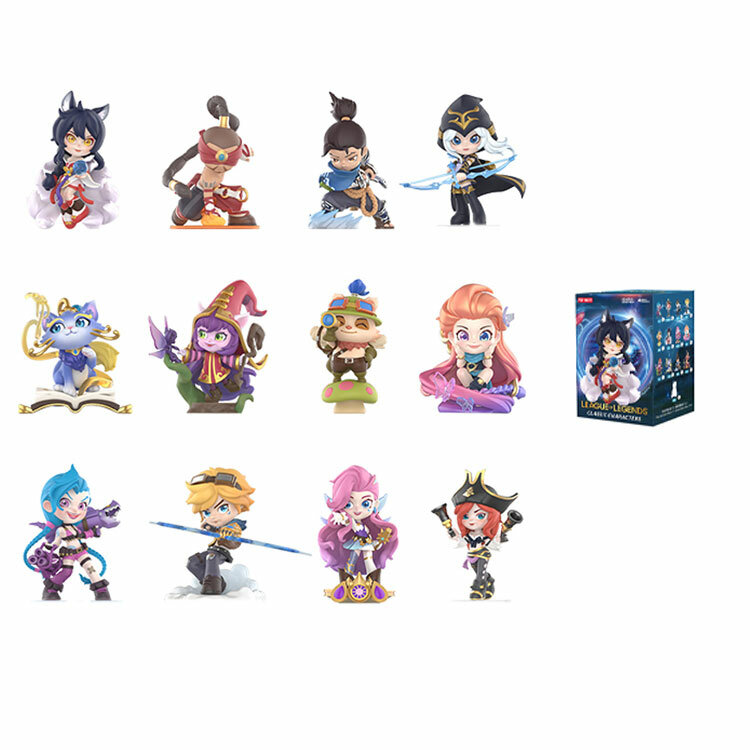 Фигурка унисекс POP MART League Of Legends Classic Collection Secret Boxes, Single Mystery Box (Random Pick)