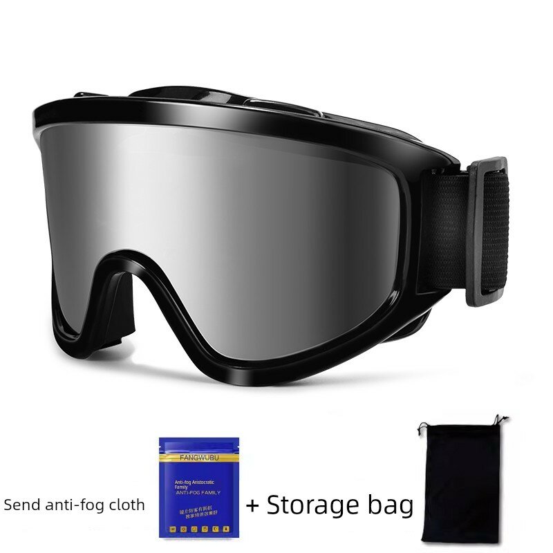 Лыжные очки для женщин, противотуманные сноубордические очки для мужчин, можно носить с диоптриями, ветрозащитные очки,