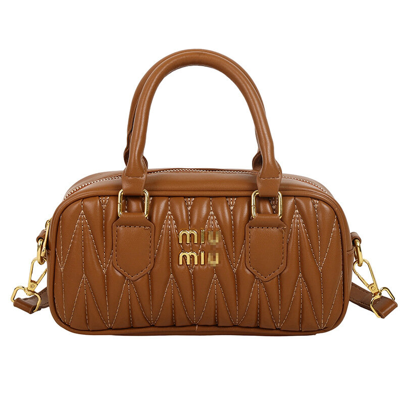 Тщательно подобранная модная высококачественная сумка для боулинга 2025 года, новая сумка Boston, универсальная сумка через плечо для женщин