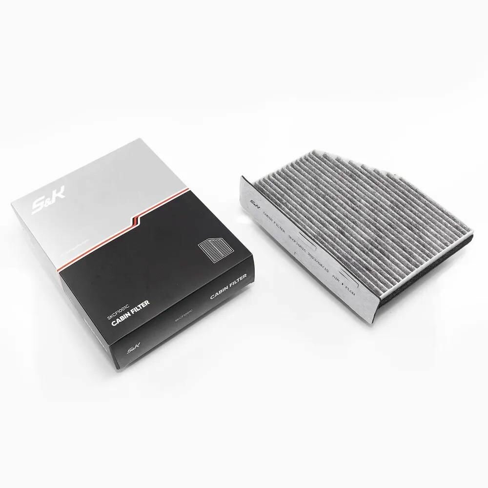 SKCF1001C, Фильтр салона угольный, AUDI A3 2003- , SKODA Octavia/Superb 2004- , VW Caddy/Golf/Passat/Touran 2003- , SEAT Altea/Leon 2004-