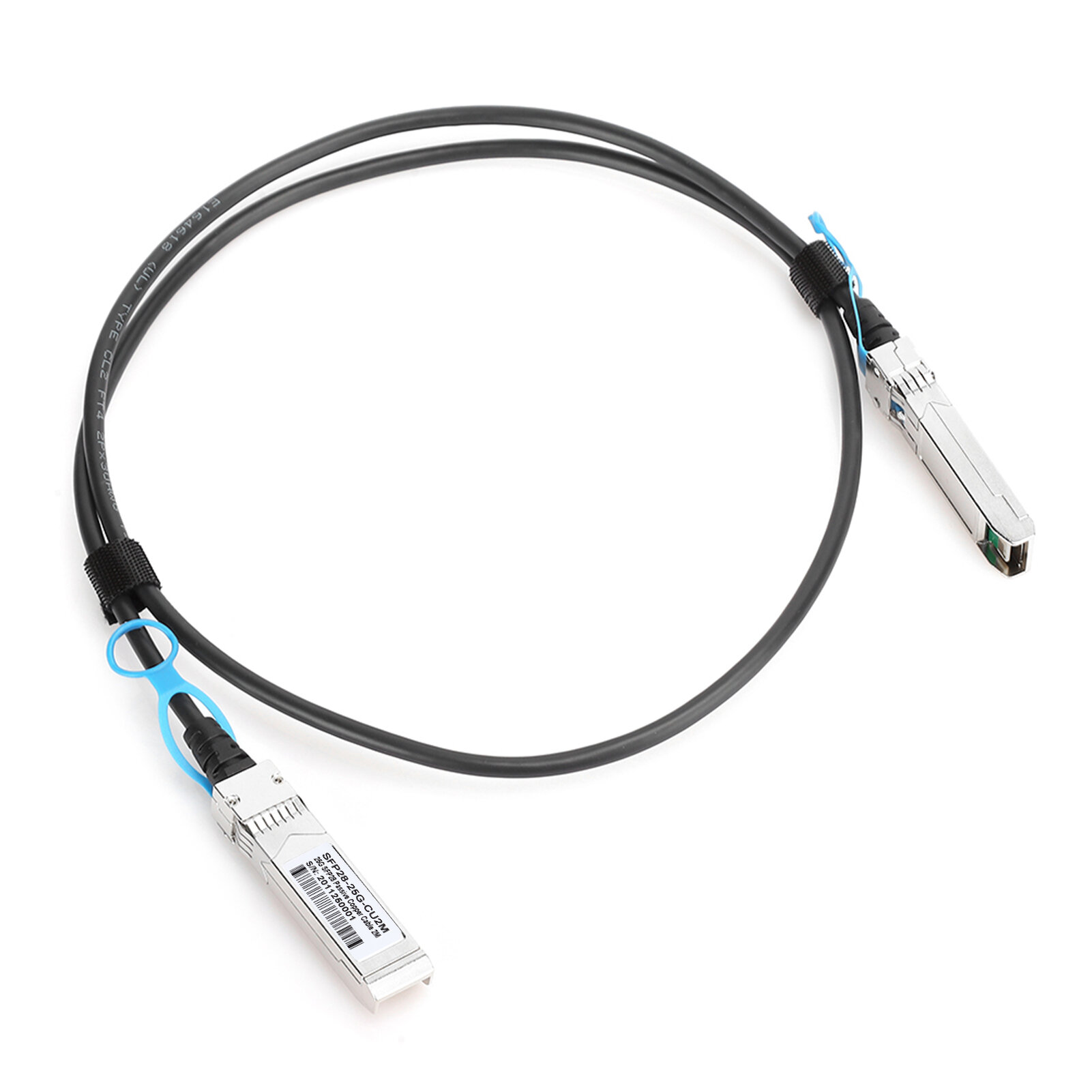 Кабель DAC 25G одноканальный SFP для высокоскоростной передачи больших данных SFP Медный провод 2 метра