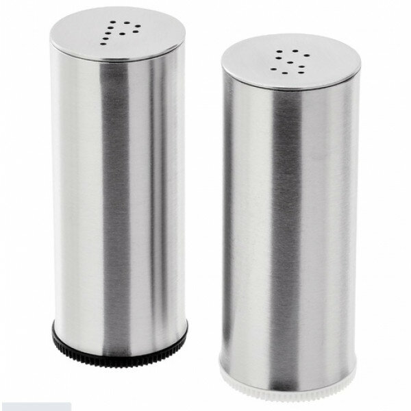 IKEA PLATS (икеа платс) Солонка/перечница, 2 штуки, нержавеющ сталь