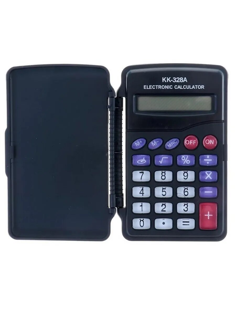 Компактный карманный калькулятор с мелодией