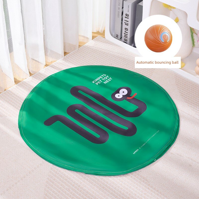 Игрушки для кошек, ловушка-приманка для кошек, гаджет для самостоятельных игр котят, автоматический мячик-дразнилка для