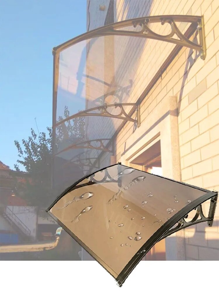 Маркизы для окон и дверей, навесы, для террас и балконов, 60x100/120см