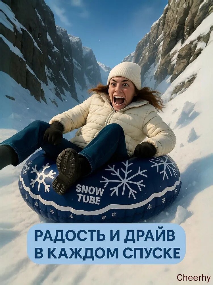 Тюбинг, диаметр: 120 см — фото 1