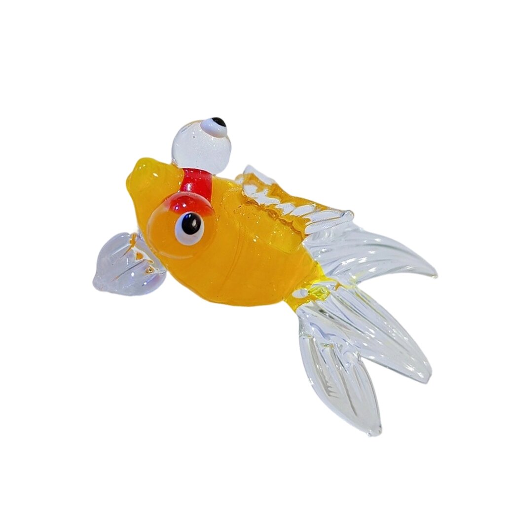Праздничные Стеклянные Статуэтки Золотых Рыбок Украшение Китайского Новоселья Подарок На Празднование Праздника, Приносящего Удачу И Удачу