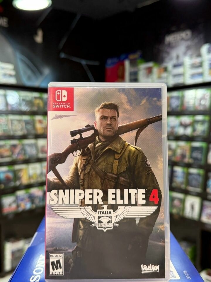 Игра Картридж Sniper Elite 4 (Nintendo Switch) (Русская версия) (Box)