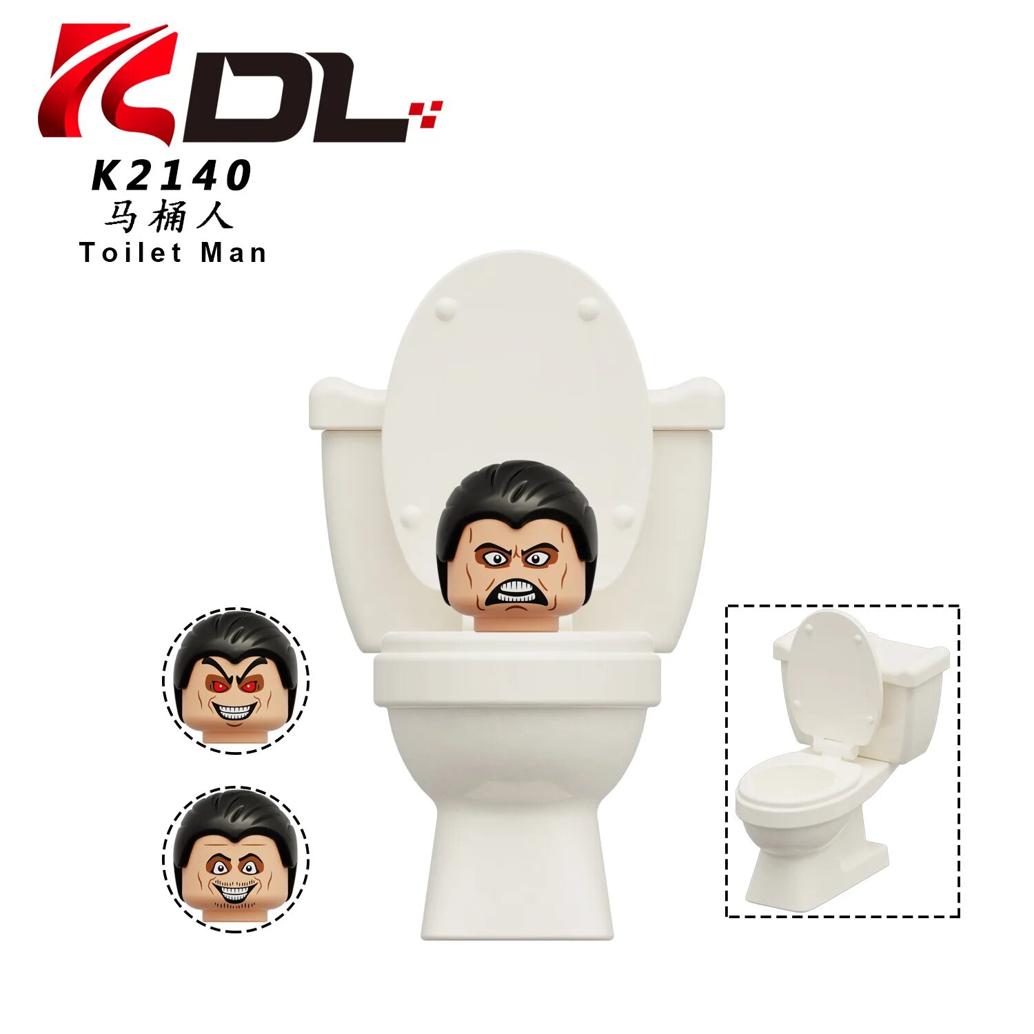 Toilet Man K2140 Белый