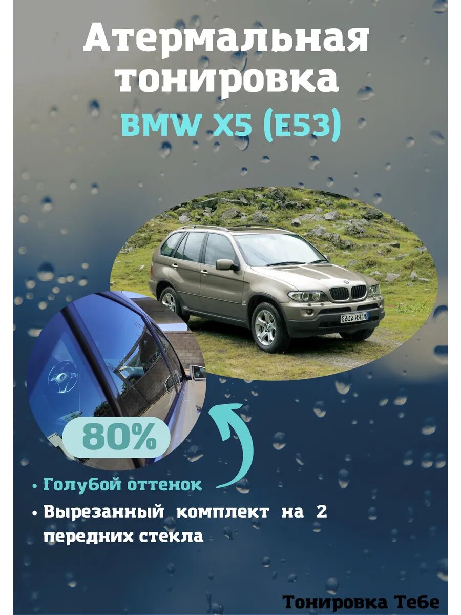 Термо тонир BMW x5 e53 80%