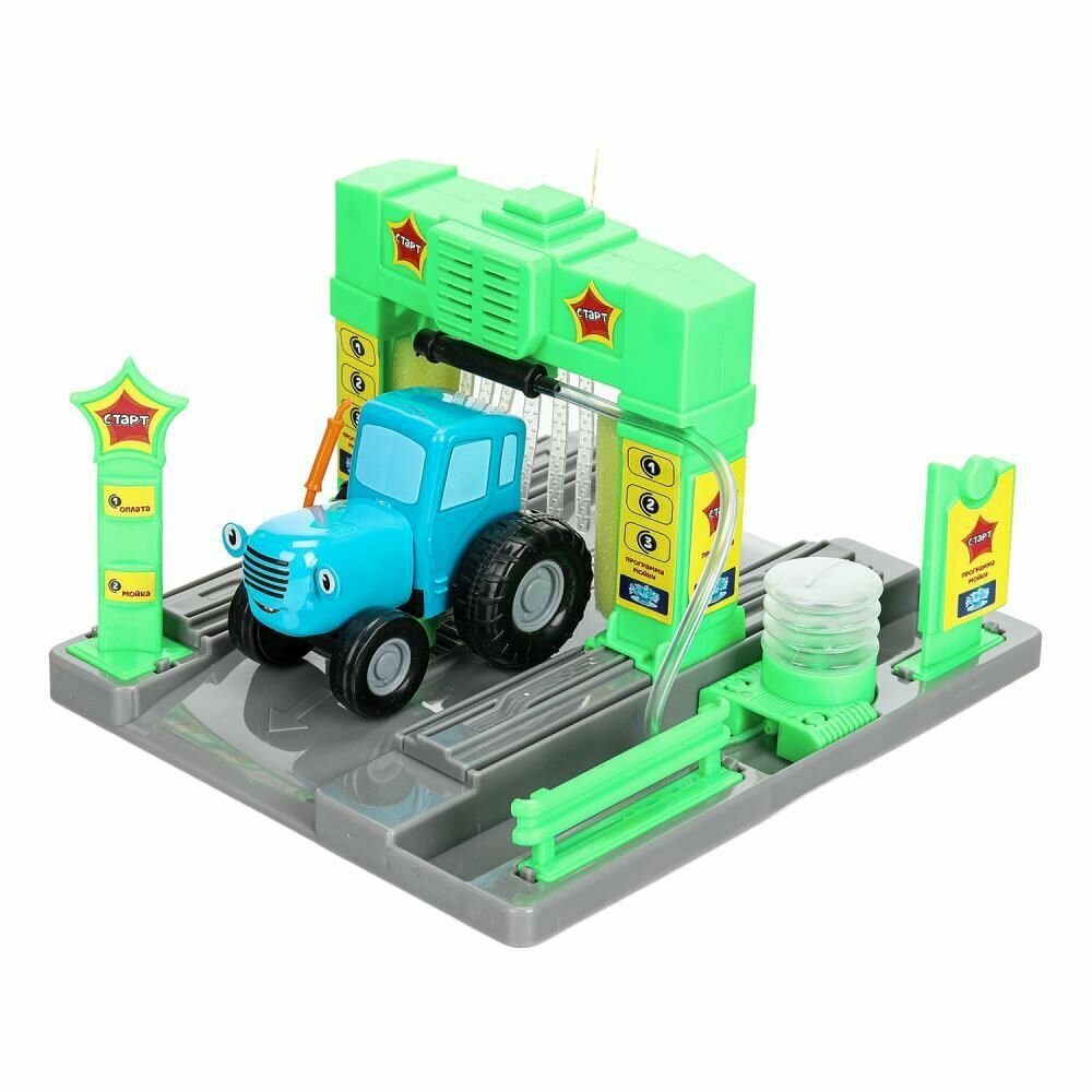 Игровой набор Синий Трактор. Автомойка , звуковые и световые эффекты