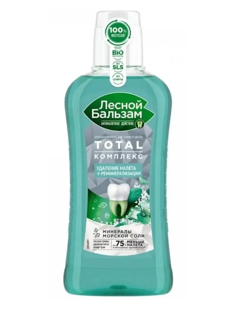 Лесной бальзам ополаскиватель для десен с мятой 400 мл