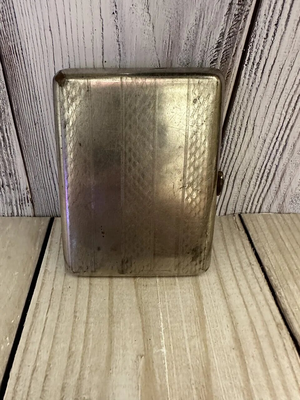 Портсигар Металлический ссср 1960 годы Винтажный коллекционный Редкий