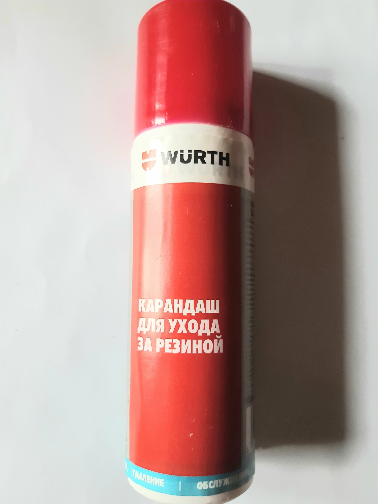 Карандаш для ухода за резиной wurth