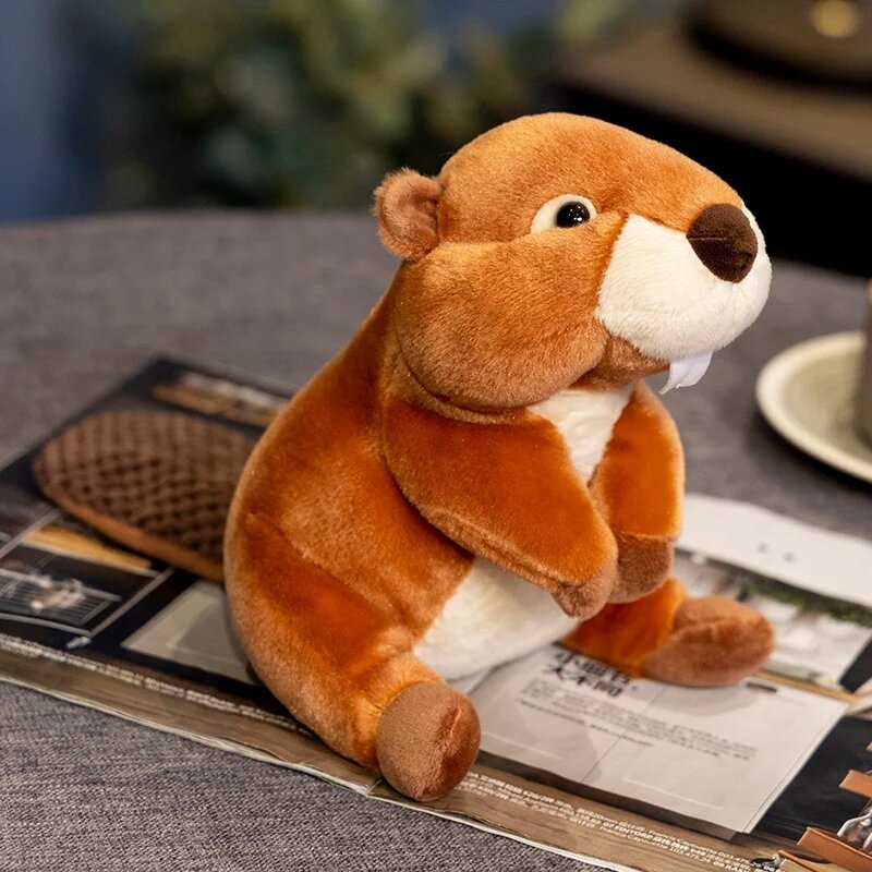 Плюшевый бобер, цвет beaver ald
