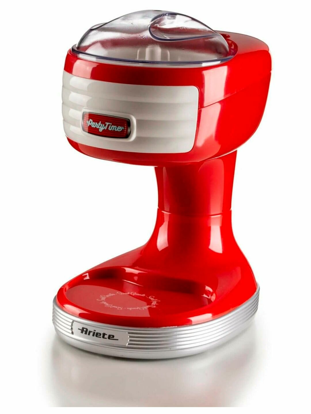 Измельчитель льда ARIETE Party Time, 30 Вт, красный (00C007600AR0)