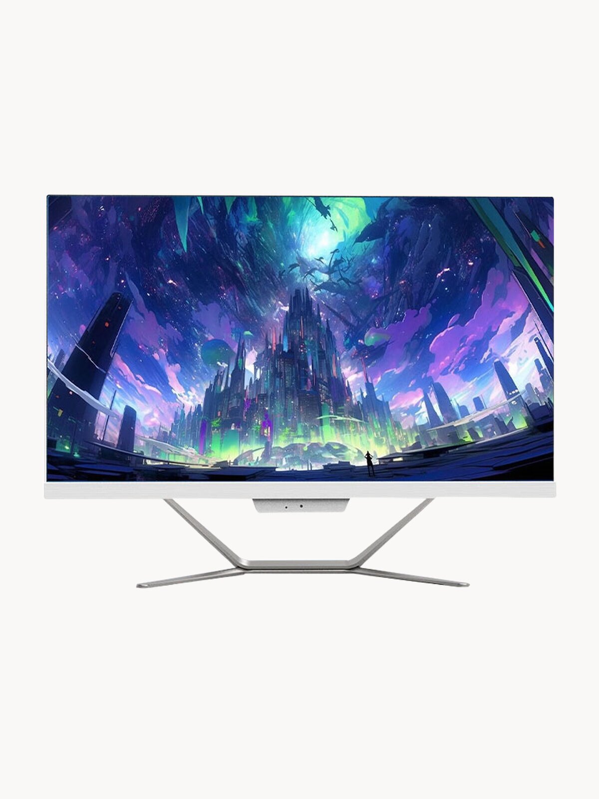 Моноблок, 24", Intel Core i5, 16 ГБ RAM, SSD 256ГБ, IPS, Wi-Fi, Bluetooth, Windows 10 веб-камера, блютус, -крутые аксессуары (клавиатура + мышка)