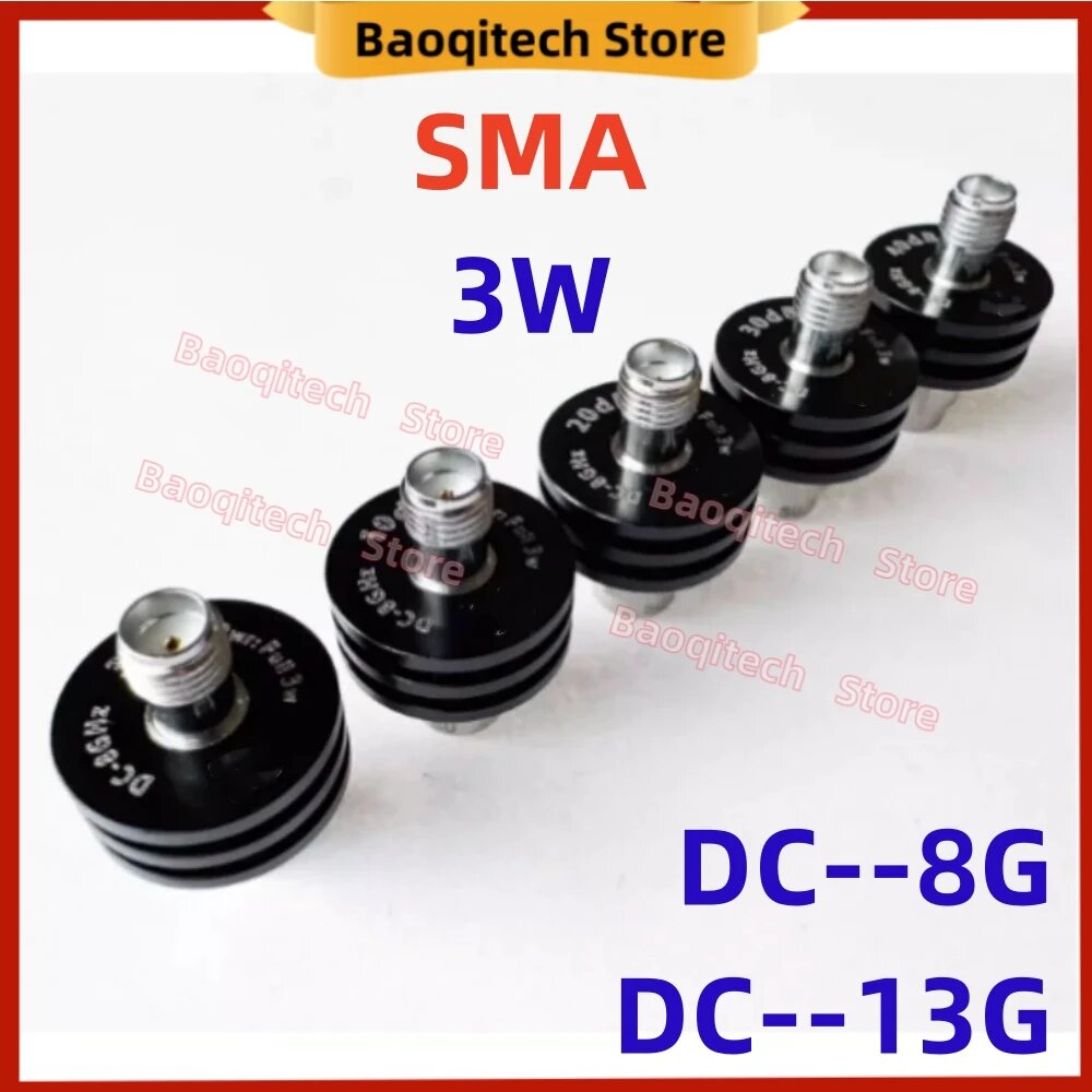 Аттенюатор SMA BOKON 3Вт 1-40дБ 8/13 ГГц DC-13G 20DB