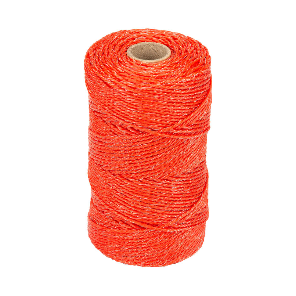 Веревка (проволока, шнур) для электропастуха 400 метров 2 мм красная