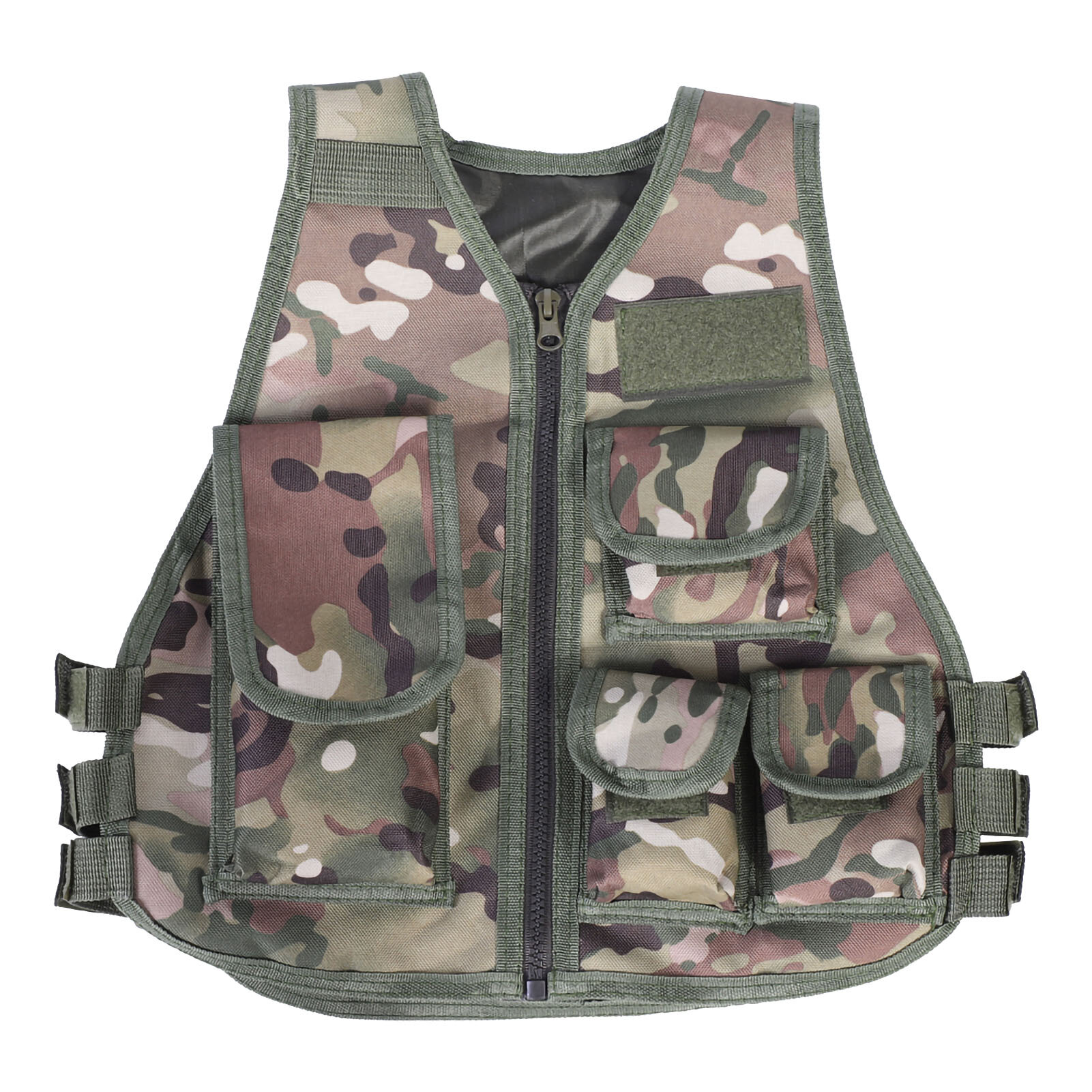 Children Waistcoat Military Camouflage Vest for Outdoors Games(Camouflage Color S)
