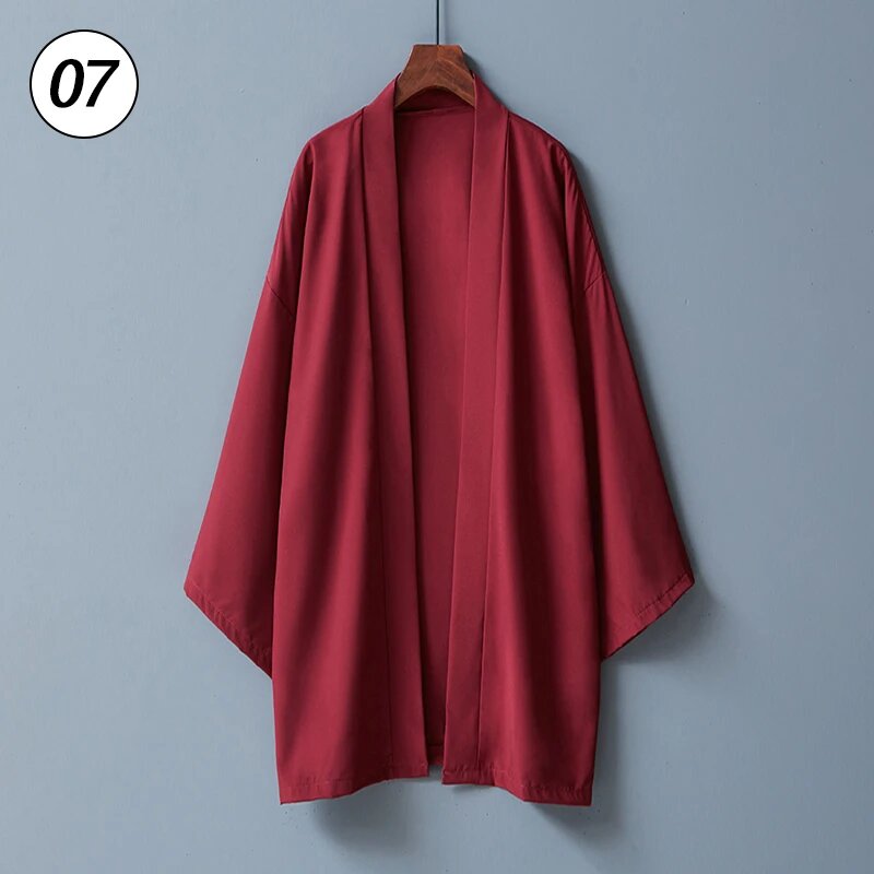 Мужской хаори бордовый, Color: 7