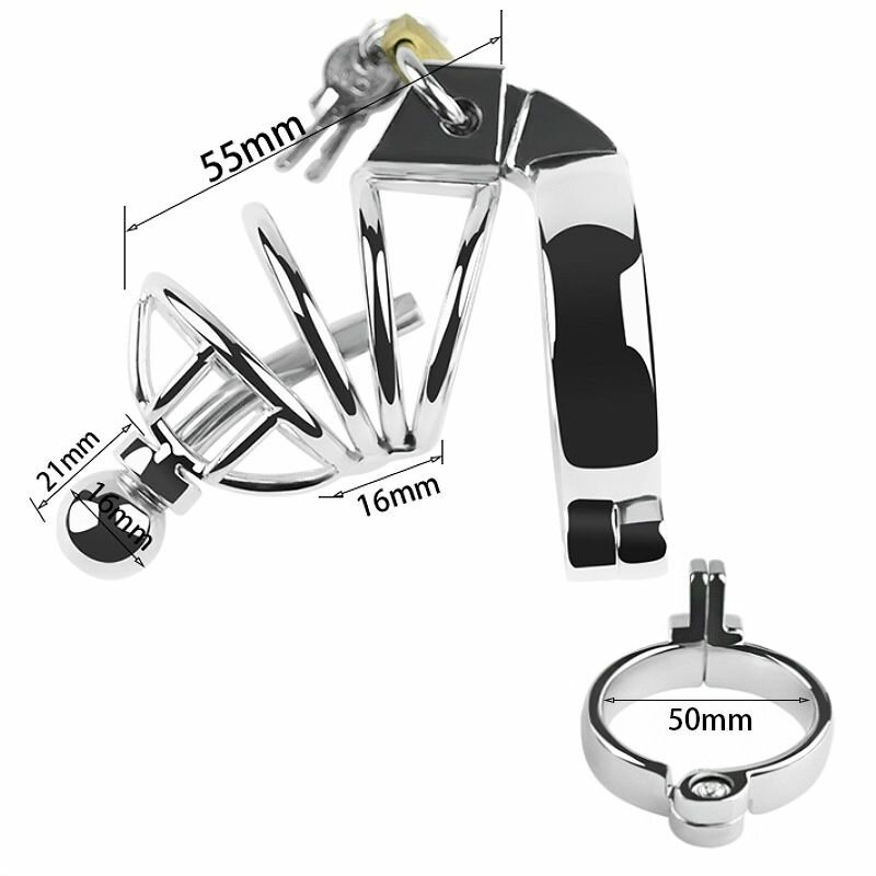 Пояс верности мужской 18+ , 55*50mm