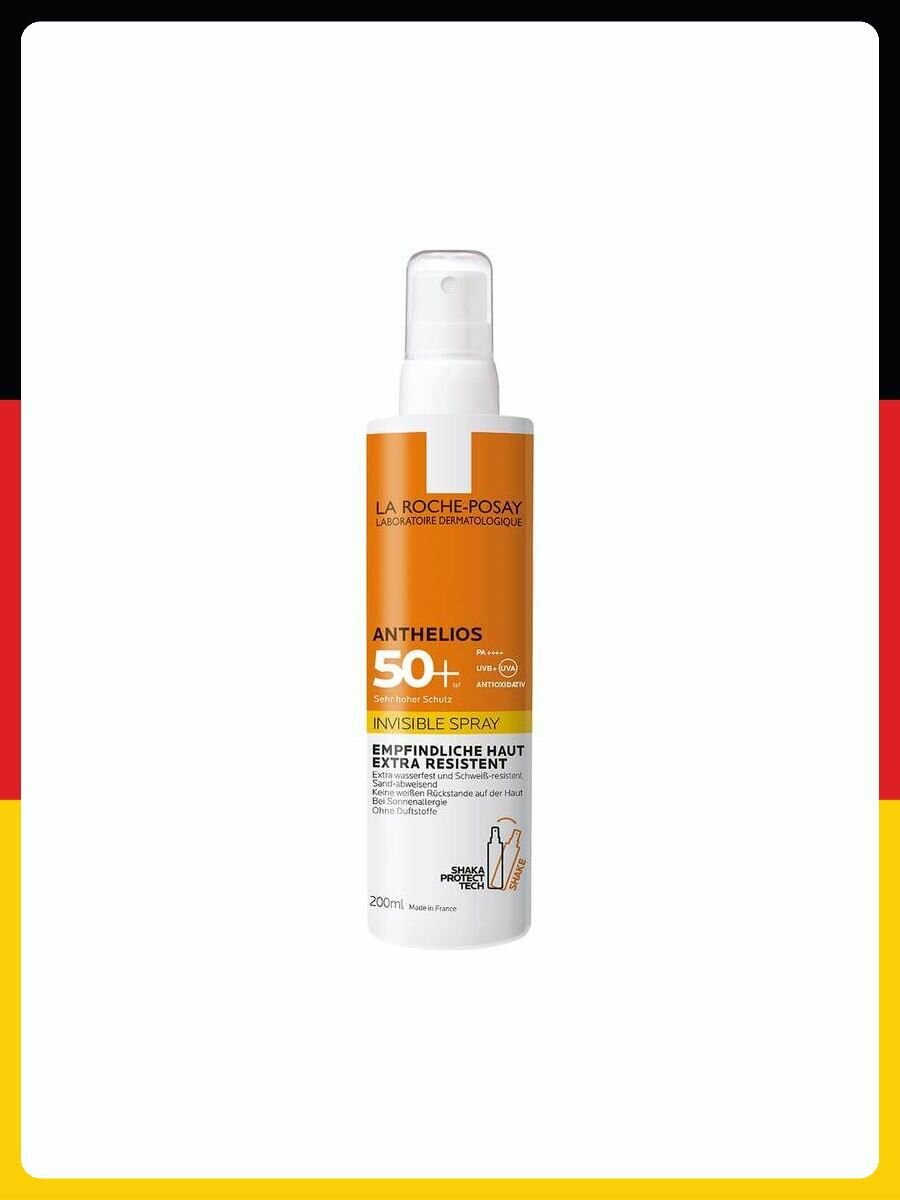 Средство солнцезащитное La Roche Posay Anthelios Invisible Spr.LSF 50 + without perfume, 200 ml