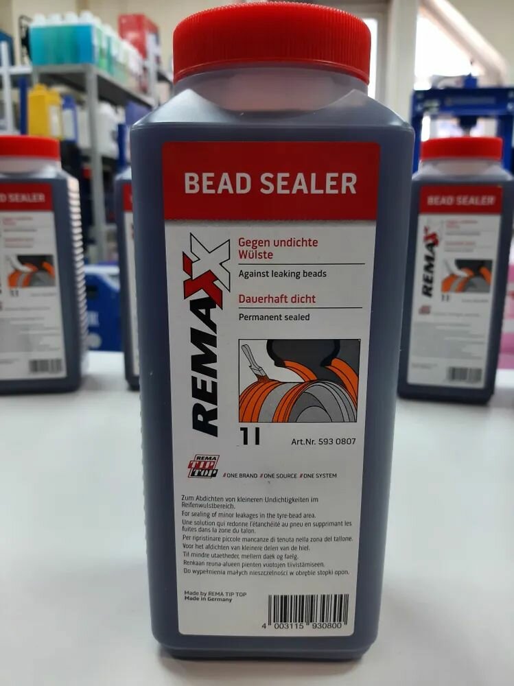 Герметик борта 1000мл Rema Tip-Top / герметик низкотемпературный шиномонтажный для колес