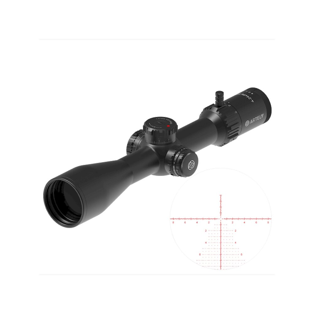 Оптический прицел ARTELV LRS 4-24x56 FFP, 34 mm, с подсветкой