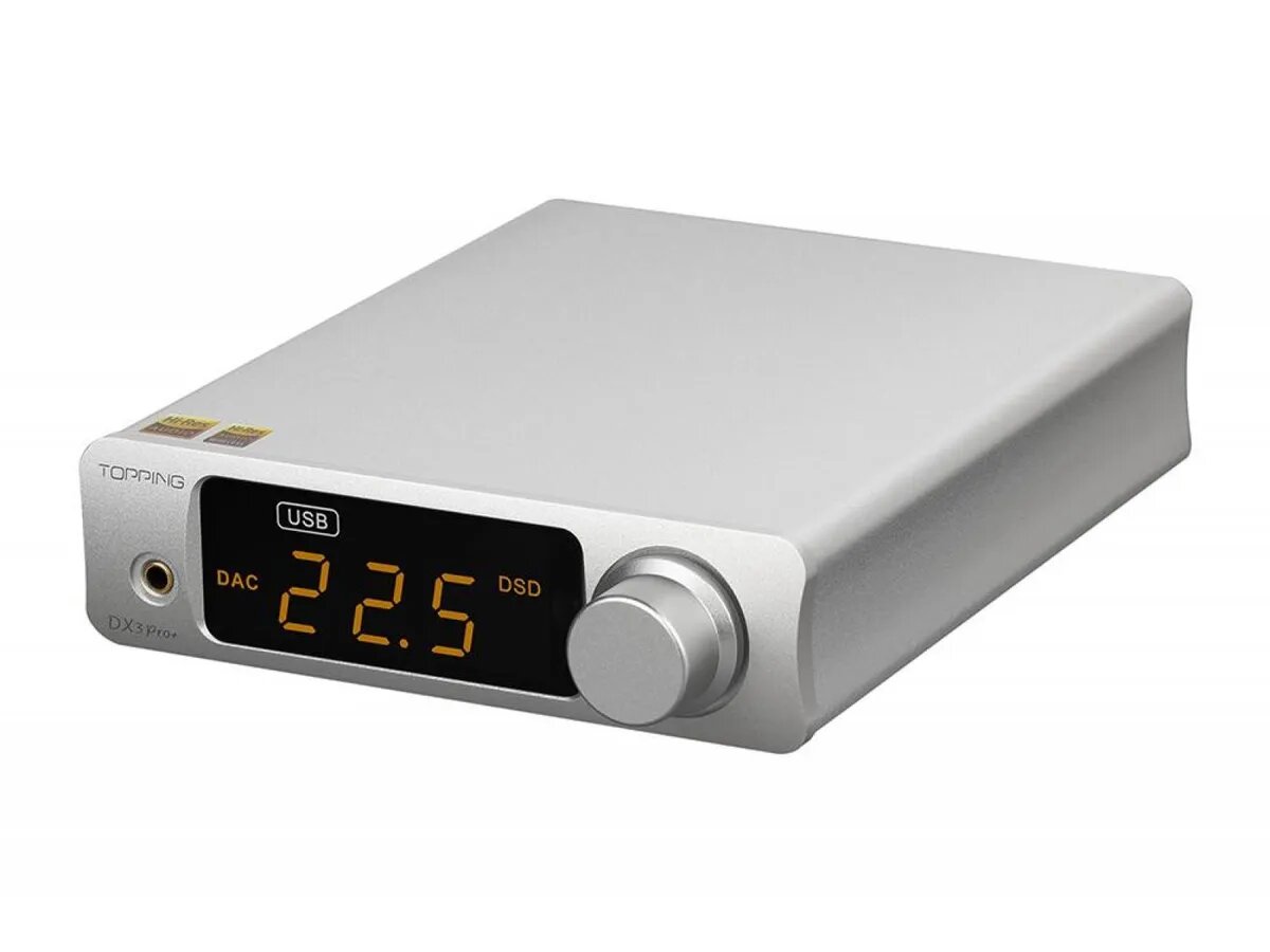 ЦАП Topping DX3 Pro+, серебристый