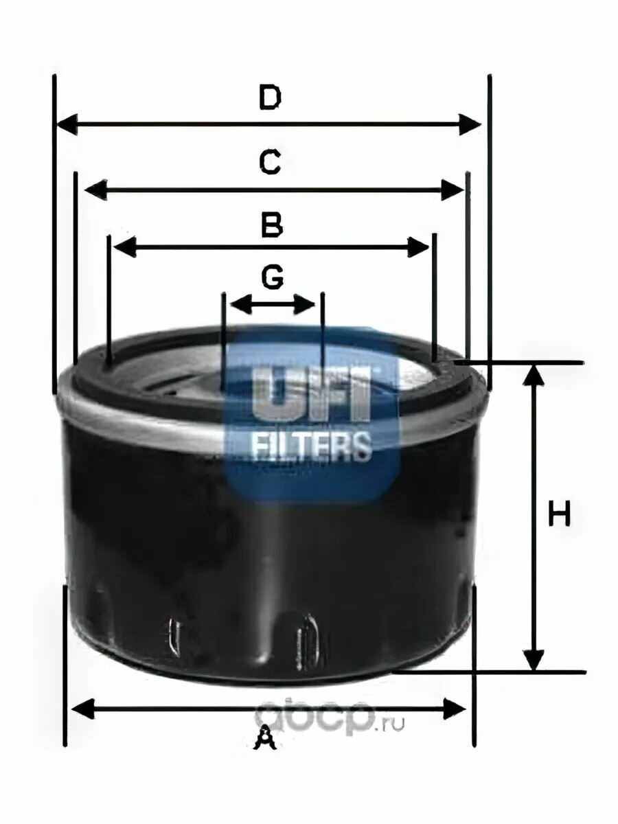Фильтр масляный RENAULT CAPTUR, ARKANA, DUSTER II