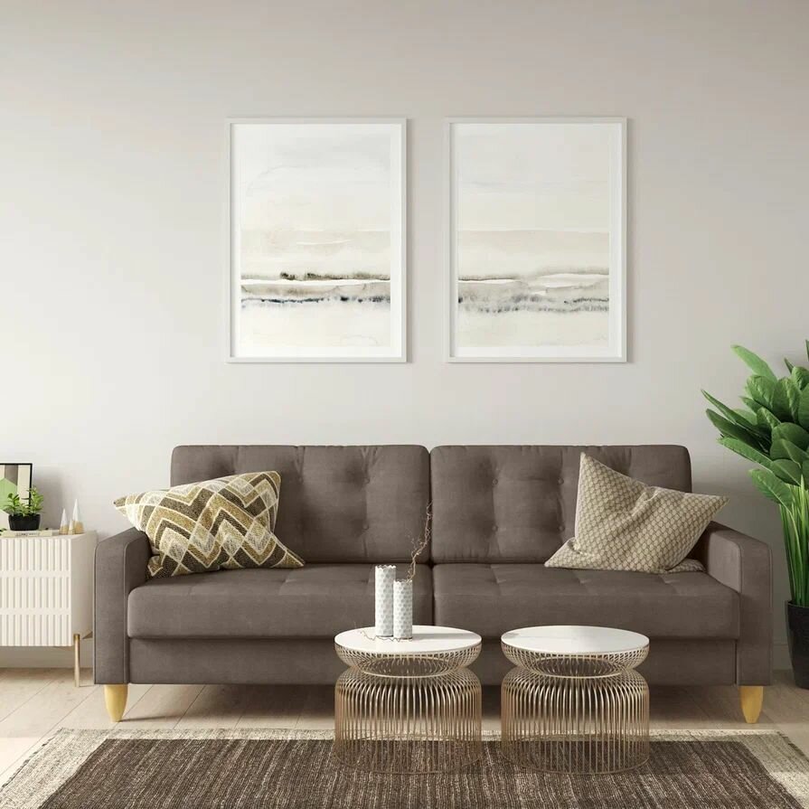 Диван-кровать 3х местный MILTON механизм Еврокнижка, 226х98х96 см