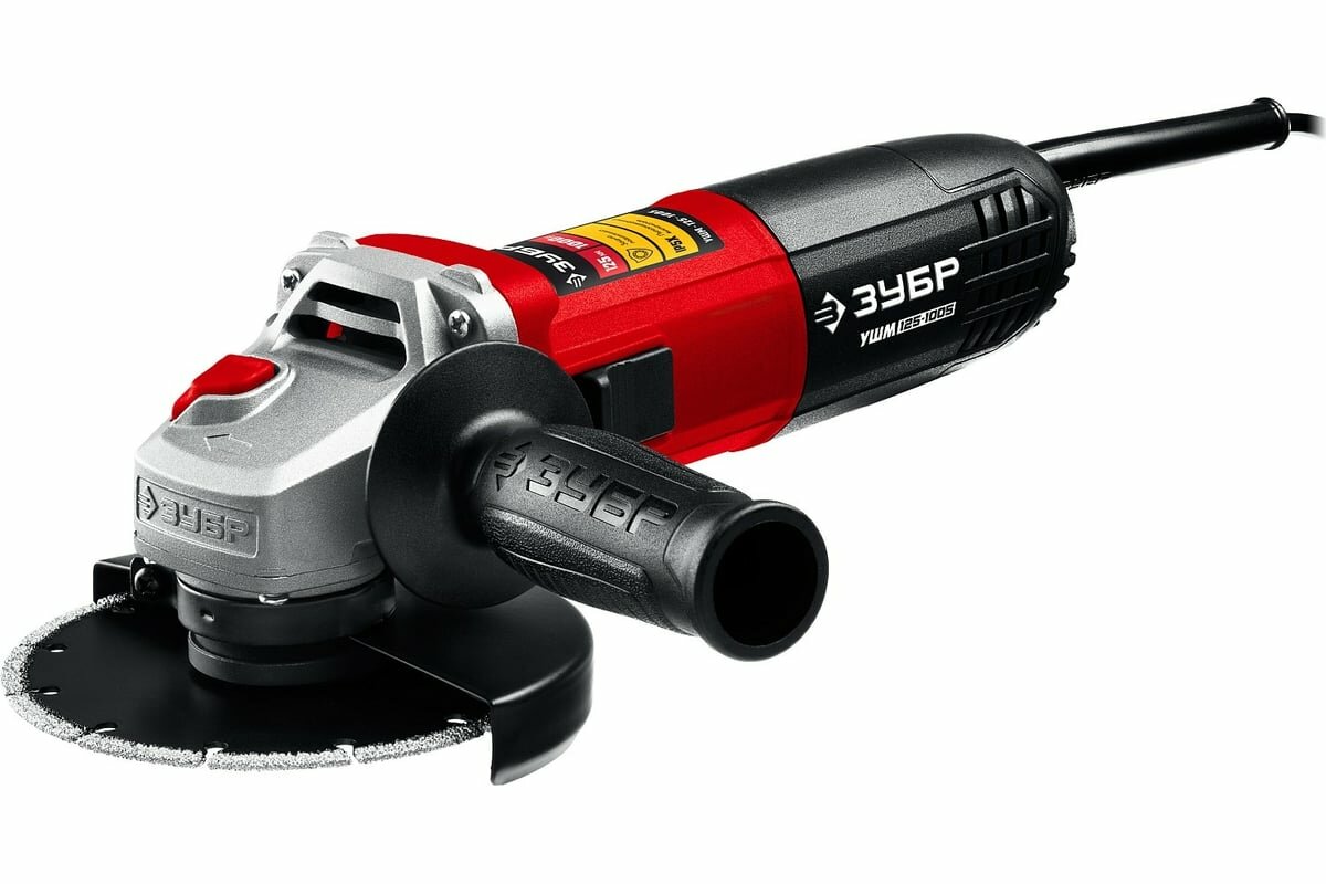 УШМ 125мм 1000Вт 11000об/мин ЗУБР