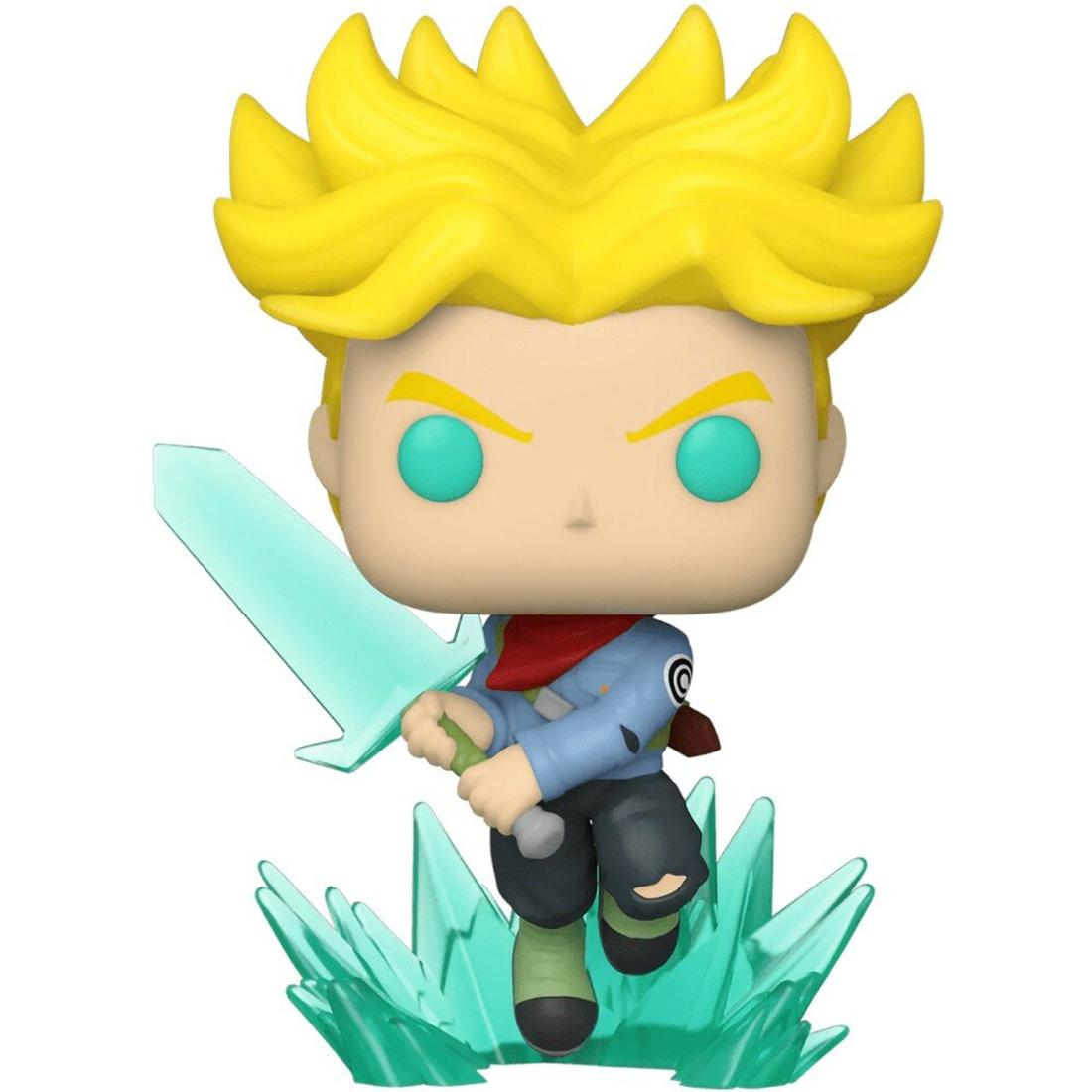 Фигурка Funko POP! Animation: Dragonball Z Super Saiyan -Trunks with Sword Фриза 58019 (1281) светится в темноте