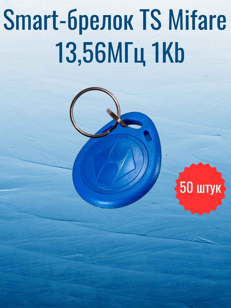 Smart-брелок ключ TS Mifare 13,56МГц 1Kb (50 штук)