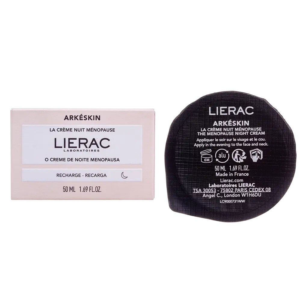 Lierac Arkeskin Антивозрастной крем для лица ночной см/блок 50 мл 1 шт