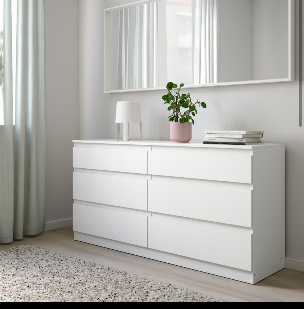 Комод с 6 ящиками куллен