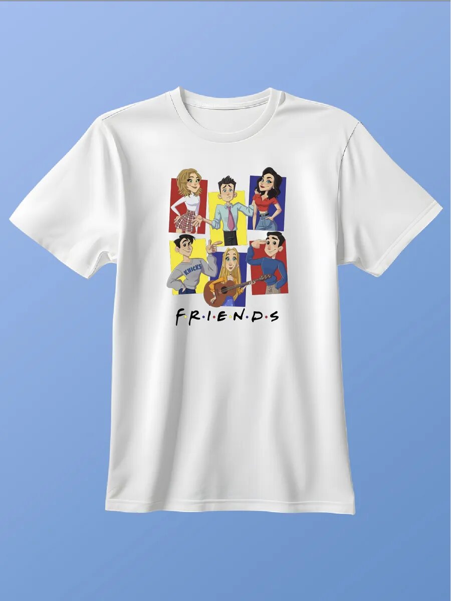 Футболка Zerosell друзья сериал
