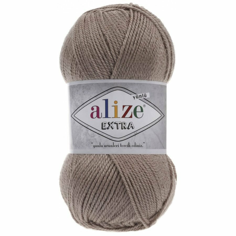 Пряжа Alize EXTRA 167 бежевый (5 мотков)