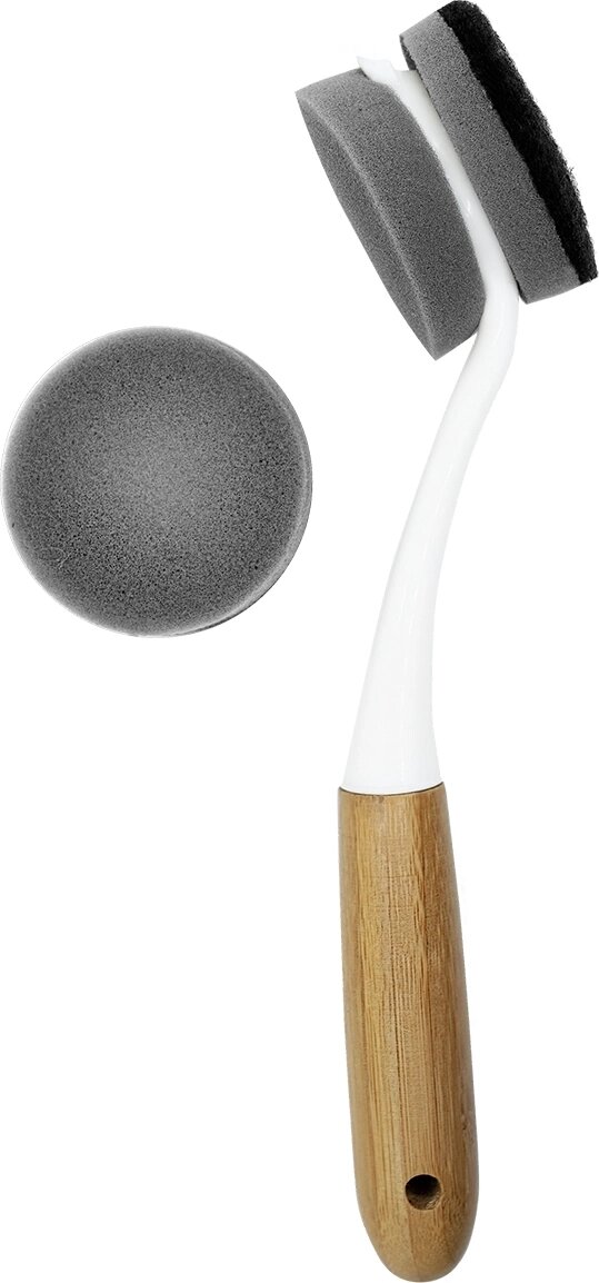 Эко набор щеток для мытья посуды длинная ручка GRASS DUTYBOX IT-0663