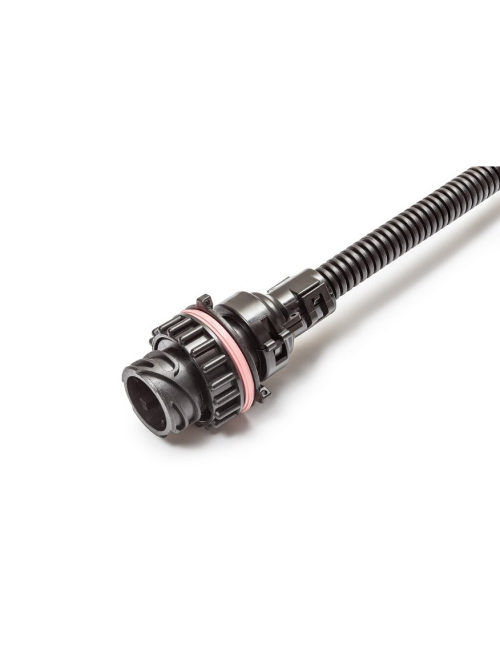 Разъем байонет 7-ми контактный с прямым адаптером для фар для а/м КАМАЗ, МАЗ, ЗИЛ с проводами "Carge