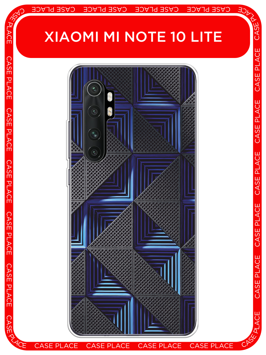 Чехол на Xiaomi Mi Note 10 lite / Сяоми Ми Нот 10 лайт с принтом IBM