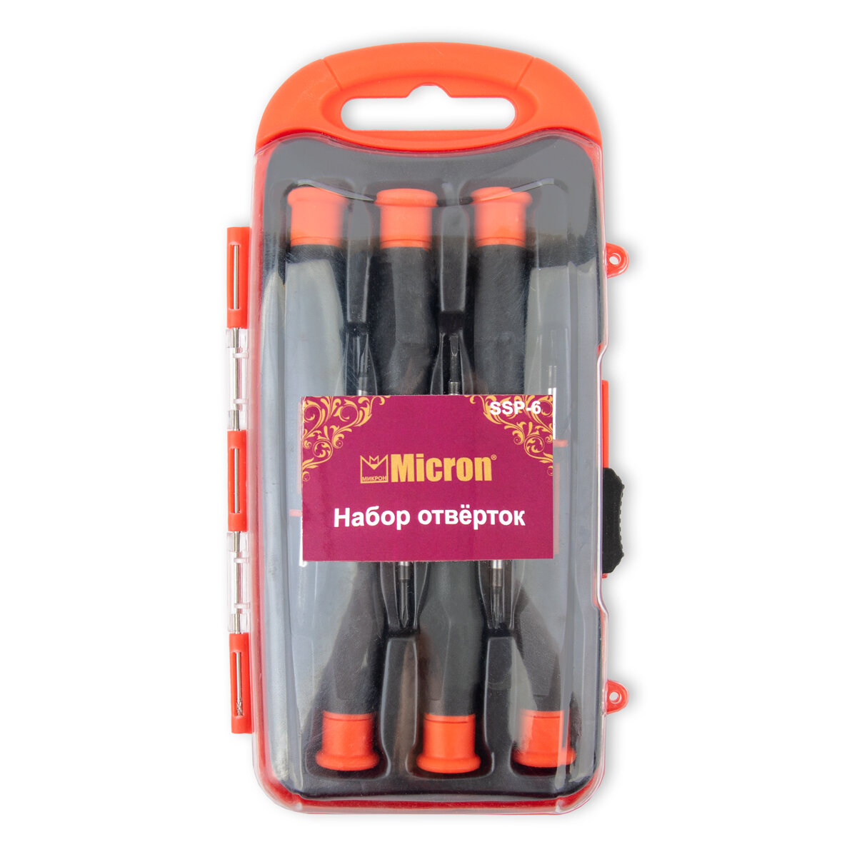Micron Набор отверток SSP-6-FD62 компактный комплект инструментов для ремонта электроники