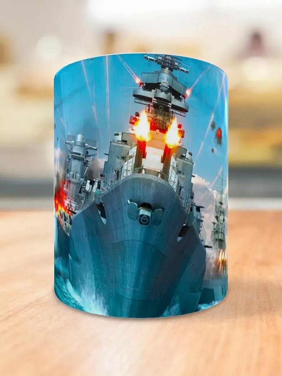 Кружка WoWs (Крейсер)