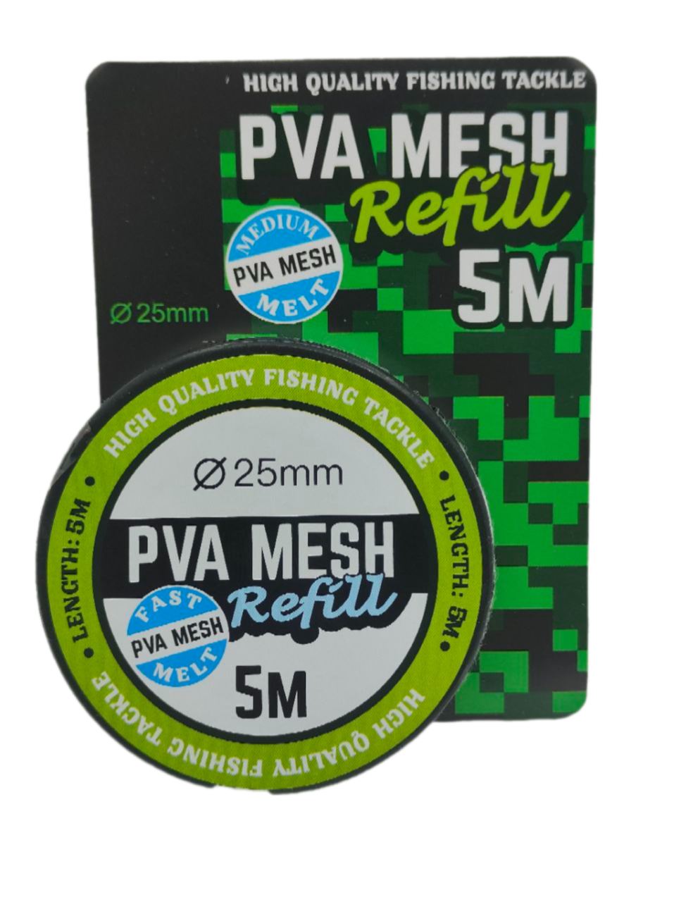 Запасной блок ПВА сетки (блистер) 5м D25мм