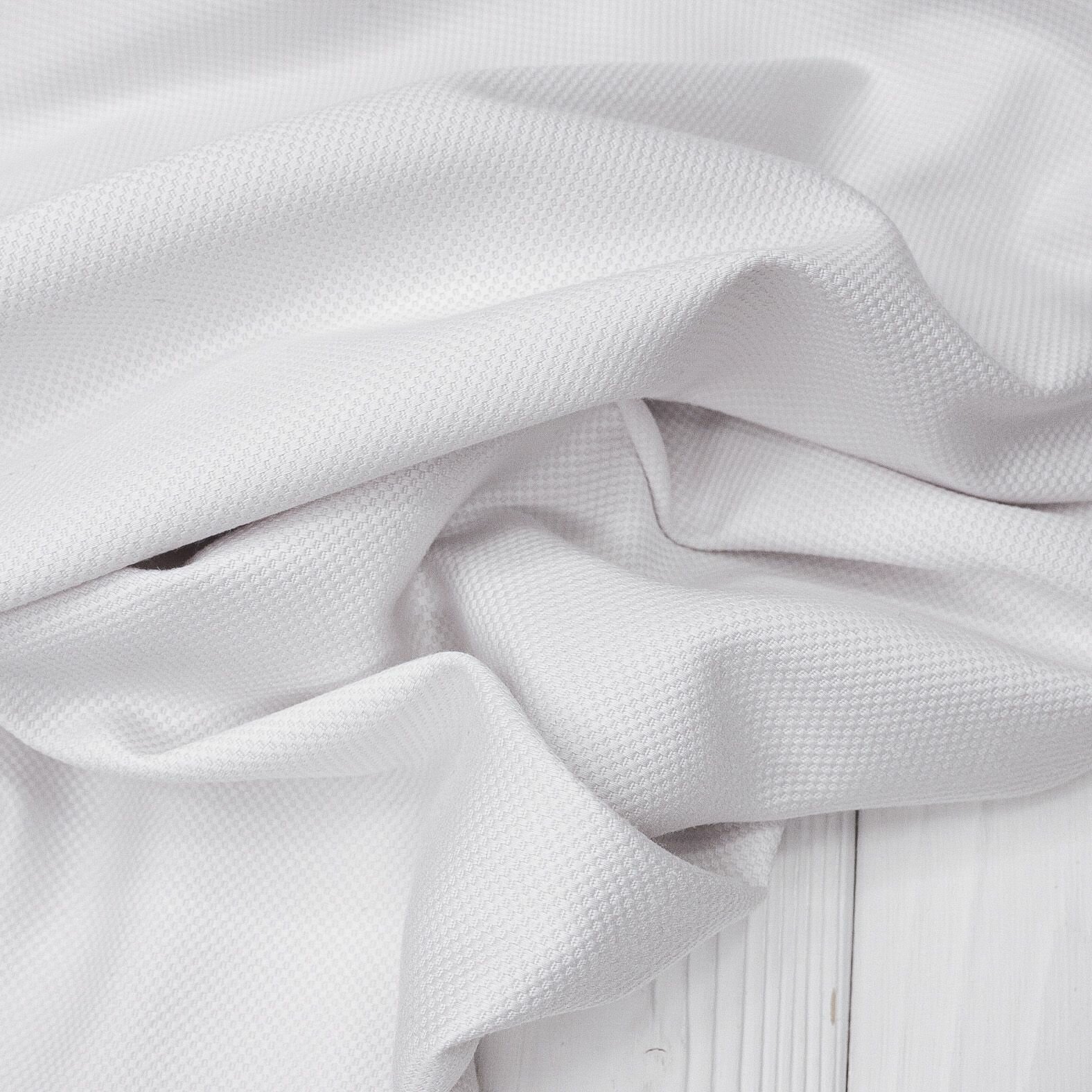 Пике хлопковое, ширина 140 см. Отрез 1.1 м