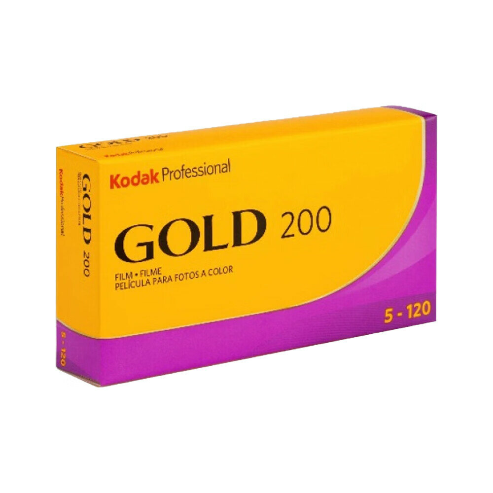 Kodak Professional Color Film GOLD200 120 Medium Format Experience Pack