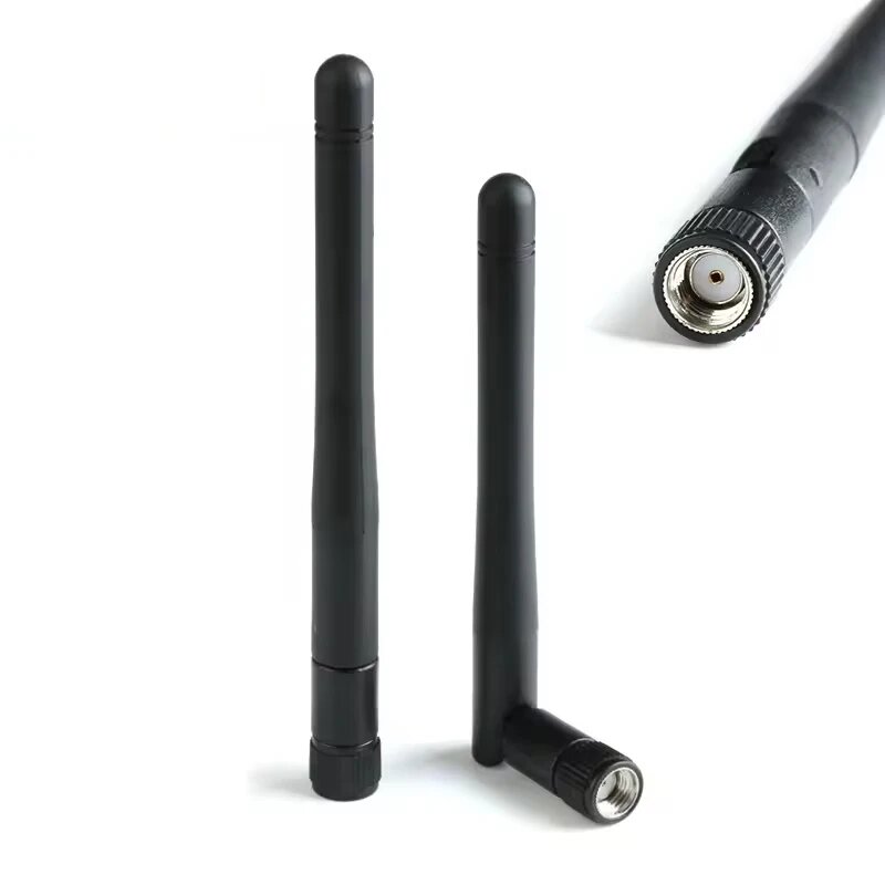 WiFi антенна Your Cee RP-SMA 2.4ГГц 3 дБи черная/белая Black Female