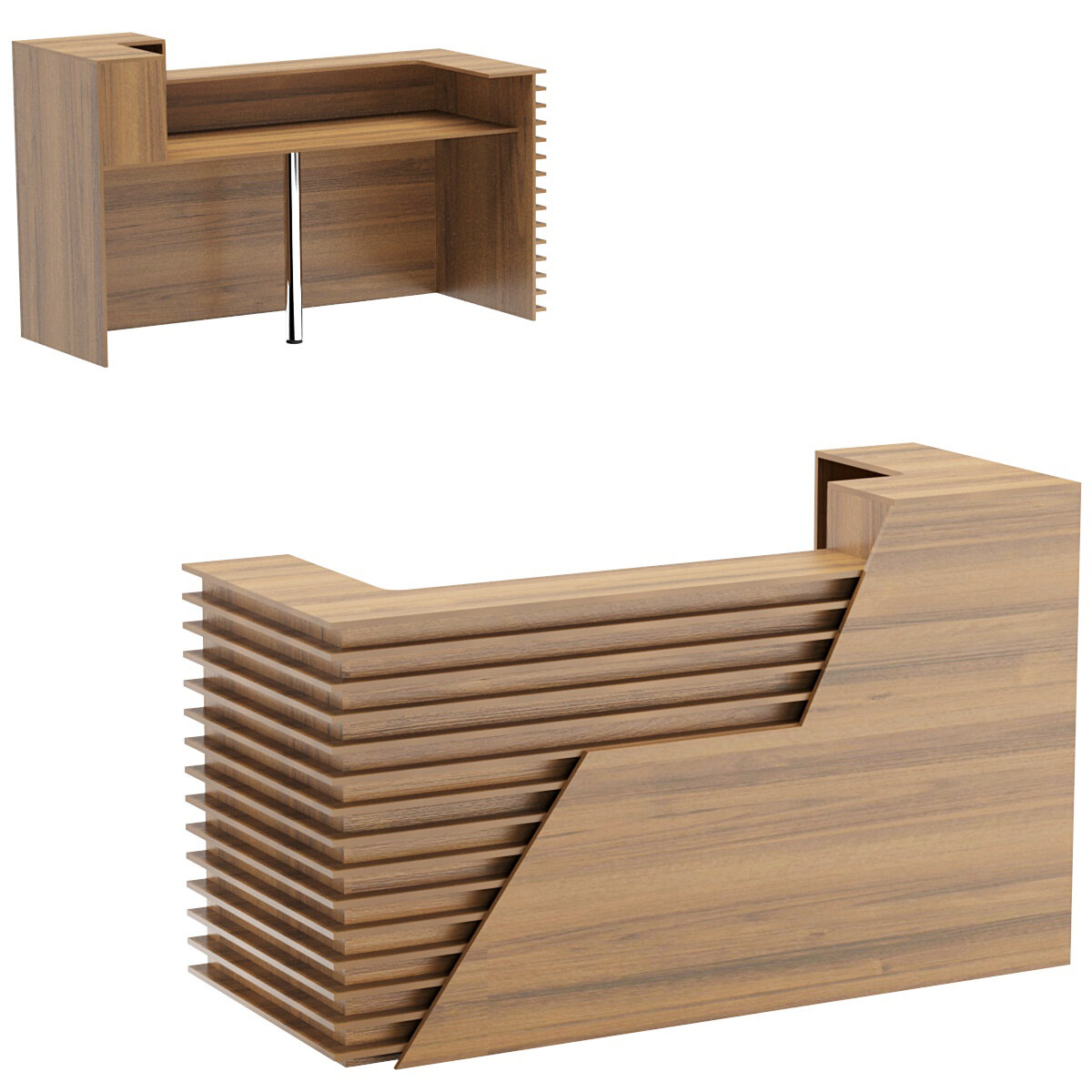 Ресепшен альпен левосторонний, Орех