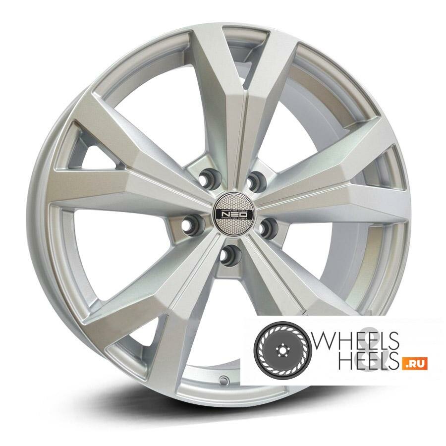 Диск автомобильный литой NEO 715 17x7.5 5x108 et50 dia67.1 Серебристый